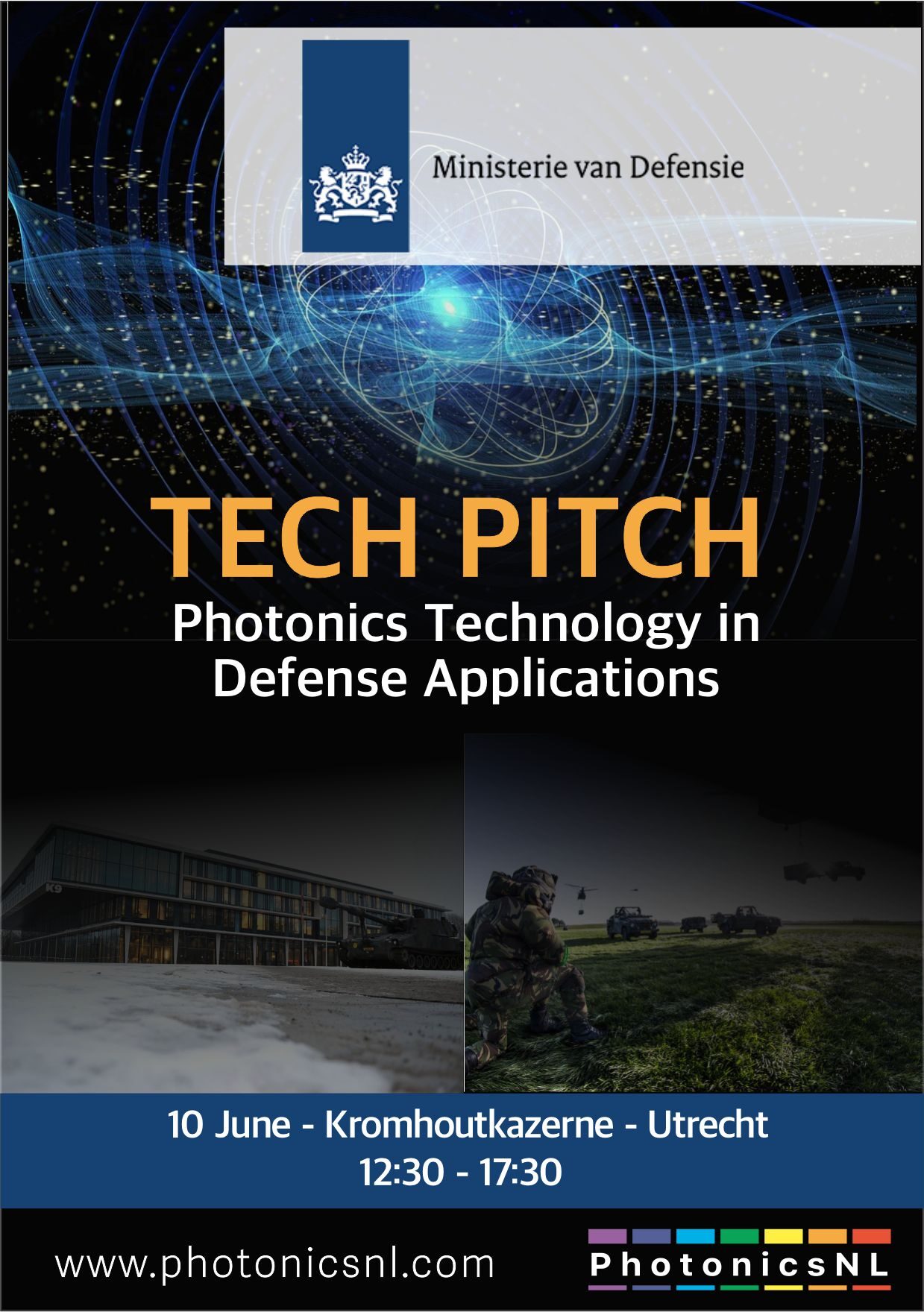 TECH PITCH: Photonics Technology in Defense Applications - PhotonicsNL.com